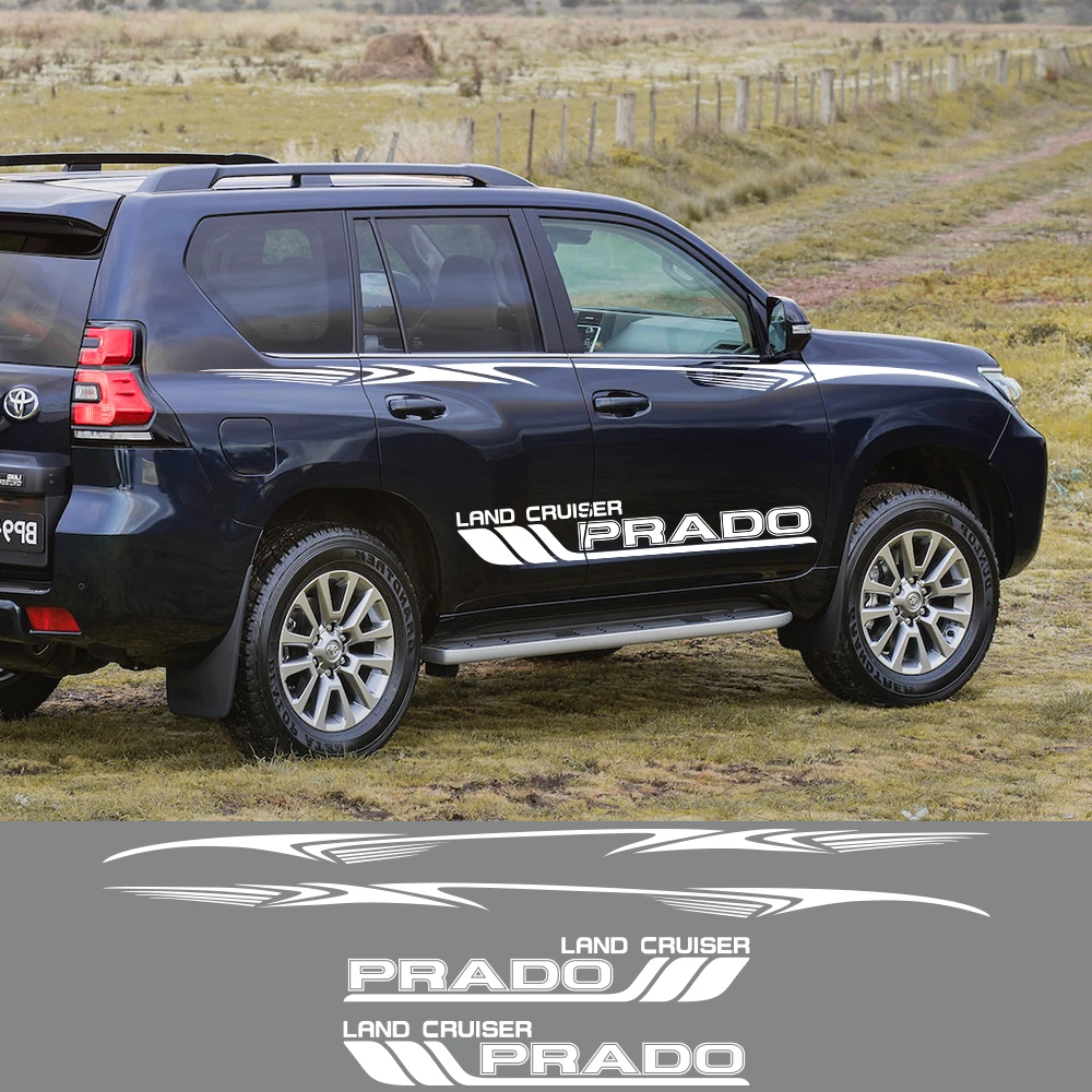 Car-Stickers-For-Toyota-Prado-Land-Cruiser-78-90-95-120-150-J90-J120 ...