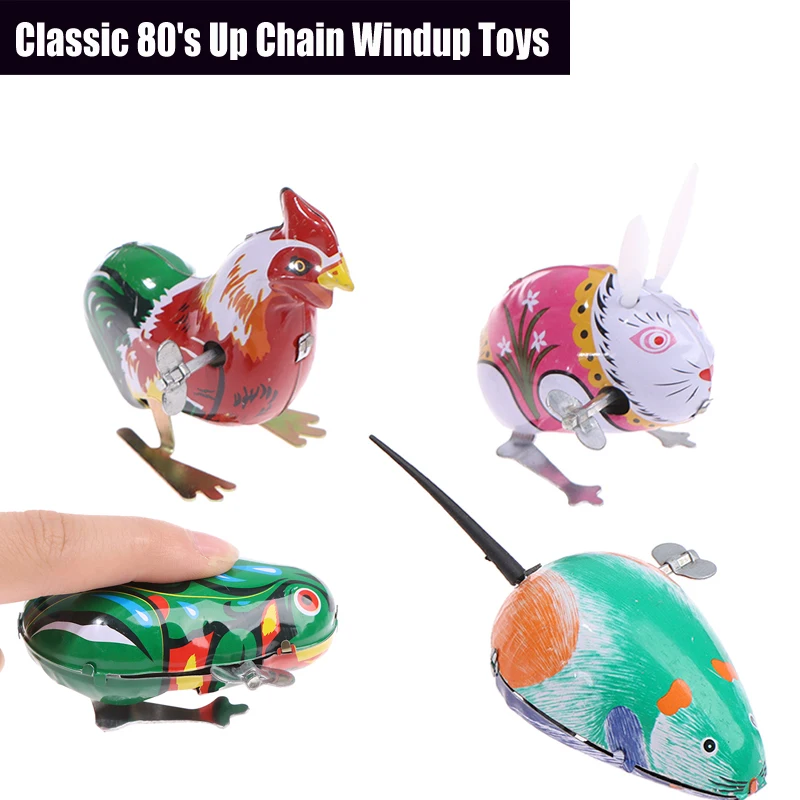 Classic-Tin-Clockwork-Clockwork-Toy-Jumping-Frog-Children-s-Vintage-Toy ...