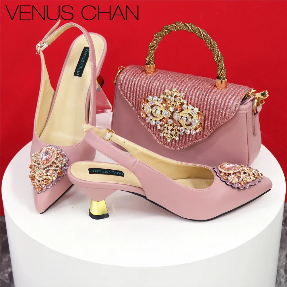 Italian-2024-Fashion-Design-Diamond-Chain-Full-Diamond-Bag-And-Pointed ...