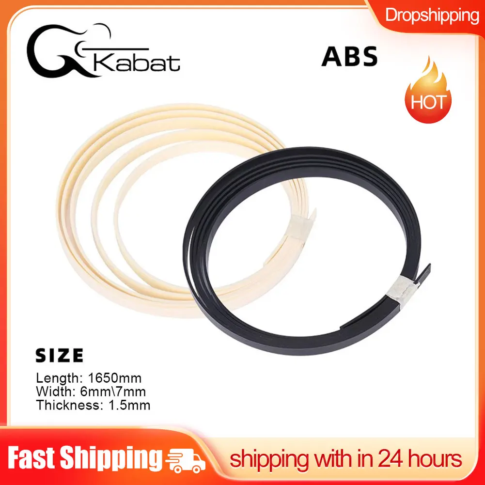 1pc Abs Guitar Making Edging Strip Plastic Binding Edging Edging Edging ...