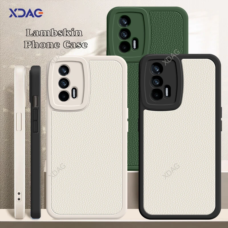 Funda-trasera-de-piel-de-cordero-de-lujo-para-OPPO-Realme-GT-Master ...