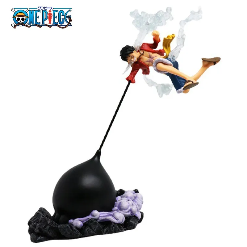 One Piece Figure 26cm Gear 3 Luffy Anime Figure Toys Kids Statue ...