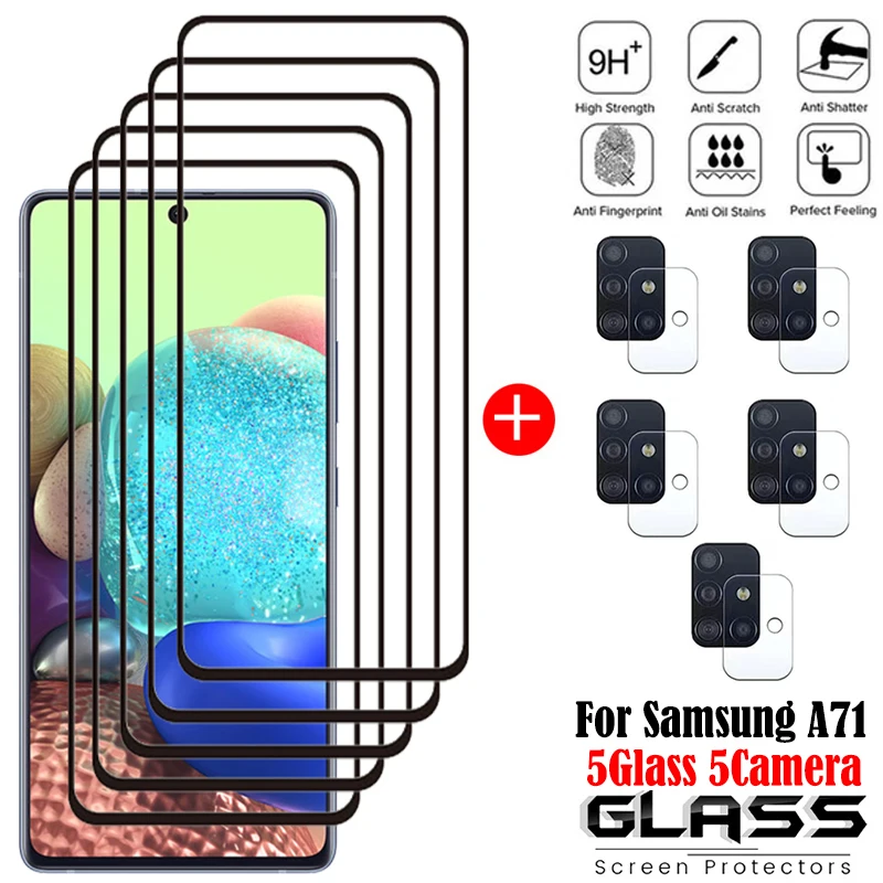 Full-Cover-Full-Glue-Tempered-Glass-For-Samsung-Galaxy-A71-Screen ...