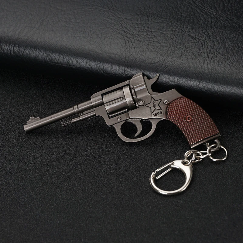 1pc-Cool-Game-Pistol-Shape-Keychain-Metal-P92-R45-R1895-Model-Toy-Key ...