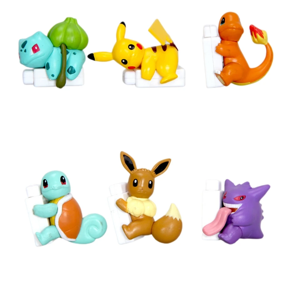 Pokemon Pikachu Gengar Squirtle Eevee Bulbasaur Charizarder Cute ...
