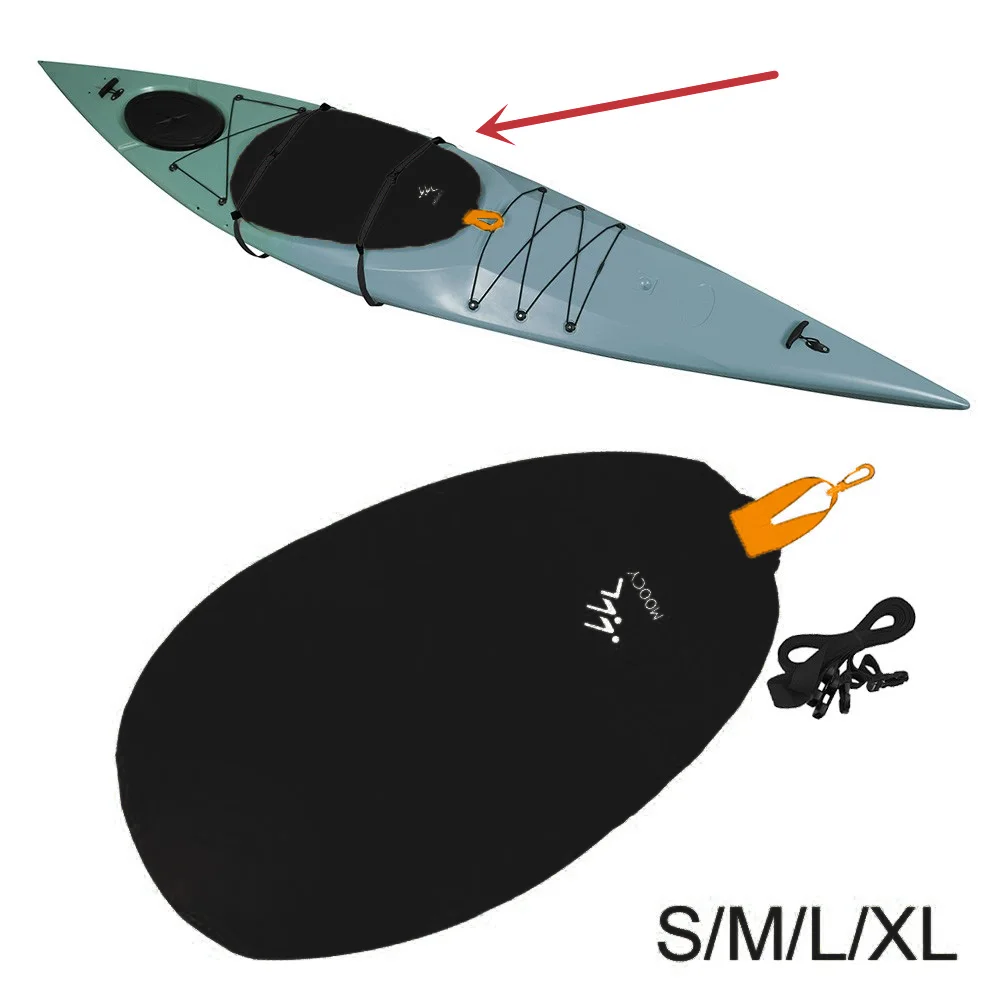 Kayak-Cockpit-Seal-Cover-Waterproof-Cockpit-Protector-With-2-Strap-M-L ...