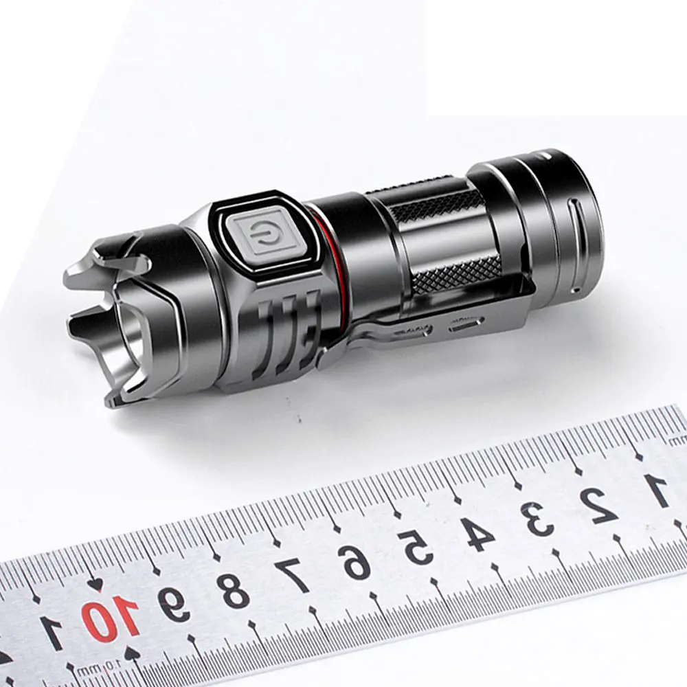 Super-Bright-SST40-LED-1000-lumens-USB-Rechargable-16340-Camping-EDC ...