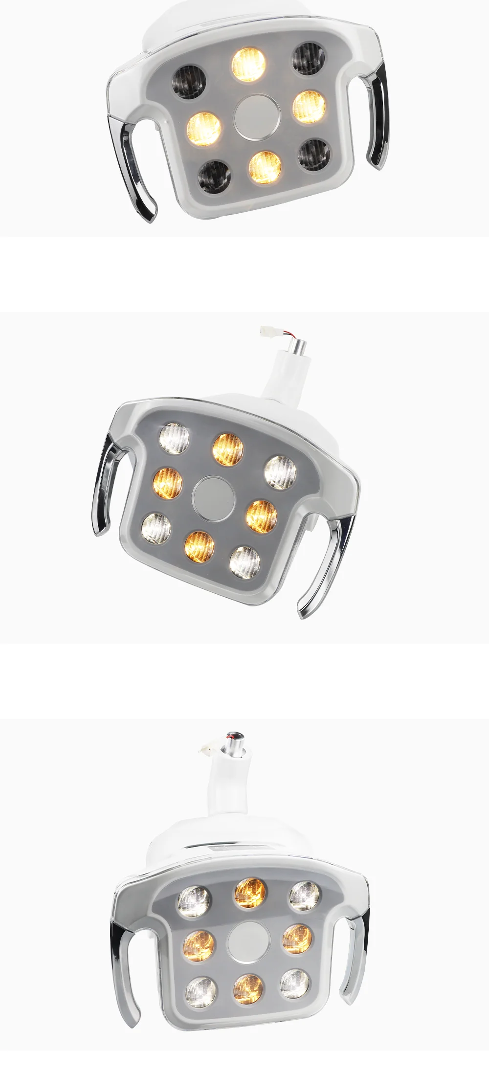 Dental 26w 8 Led Oral Lamp Dentist Operation Light Adjustable Color ...