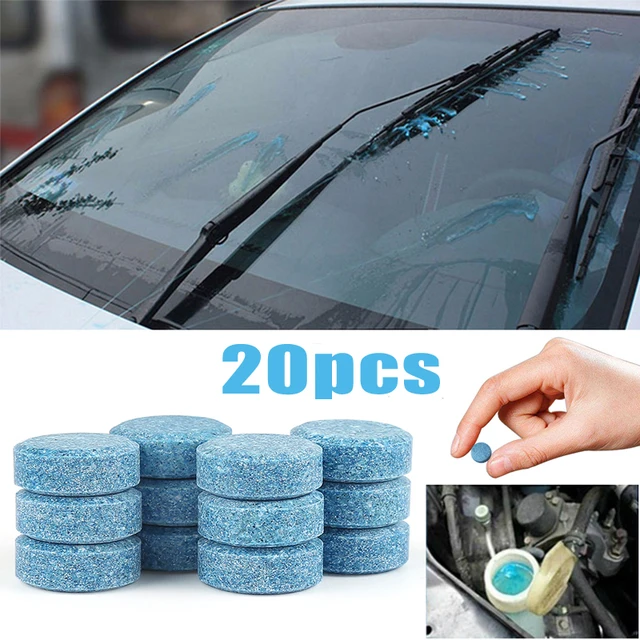 20/50/100/200Pcs Car Solid Cleaner Effervescent Tablets Spray Cleaner ...