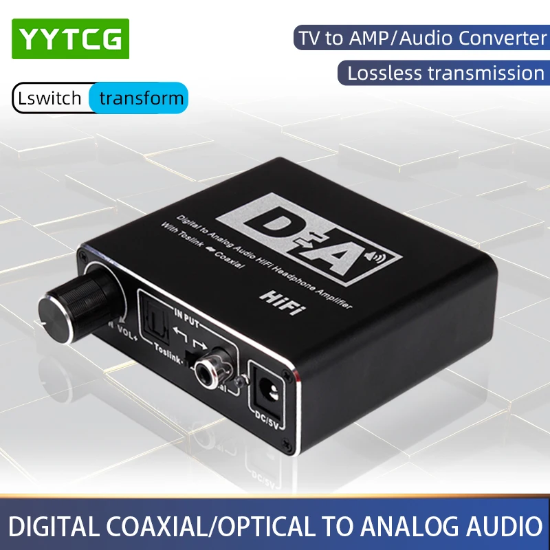 Digital-Audio-Decoder-Amplifier-Protable-3-5Mm-Jack-Coaxial-Optical ...