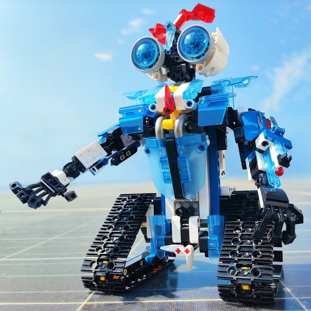 Jiestar-JJ9021-Ideas-RC-Crawler-Tracked-Robot-Transport-Mecha-Brick ...