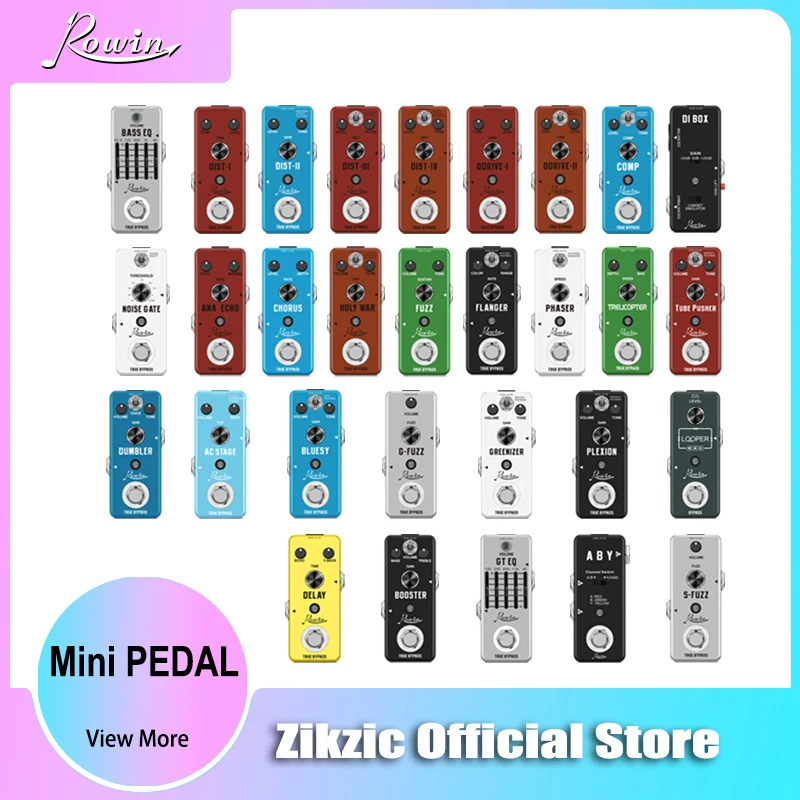 Rowin-Guitar-Analog-Pedals-Noise-Gate-Dist-Chorus-Fuzz-Dumbler ...