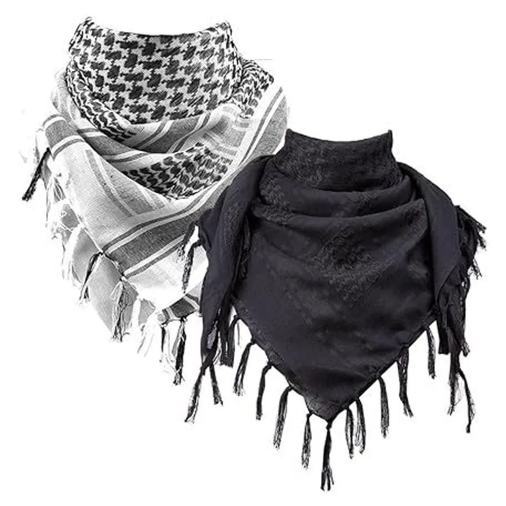 Bufanda árabe táctica del desierto Keffiyeh Shemagh cráneo camuflaje ...
