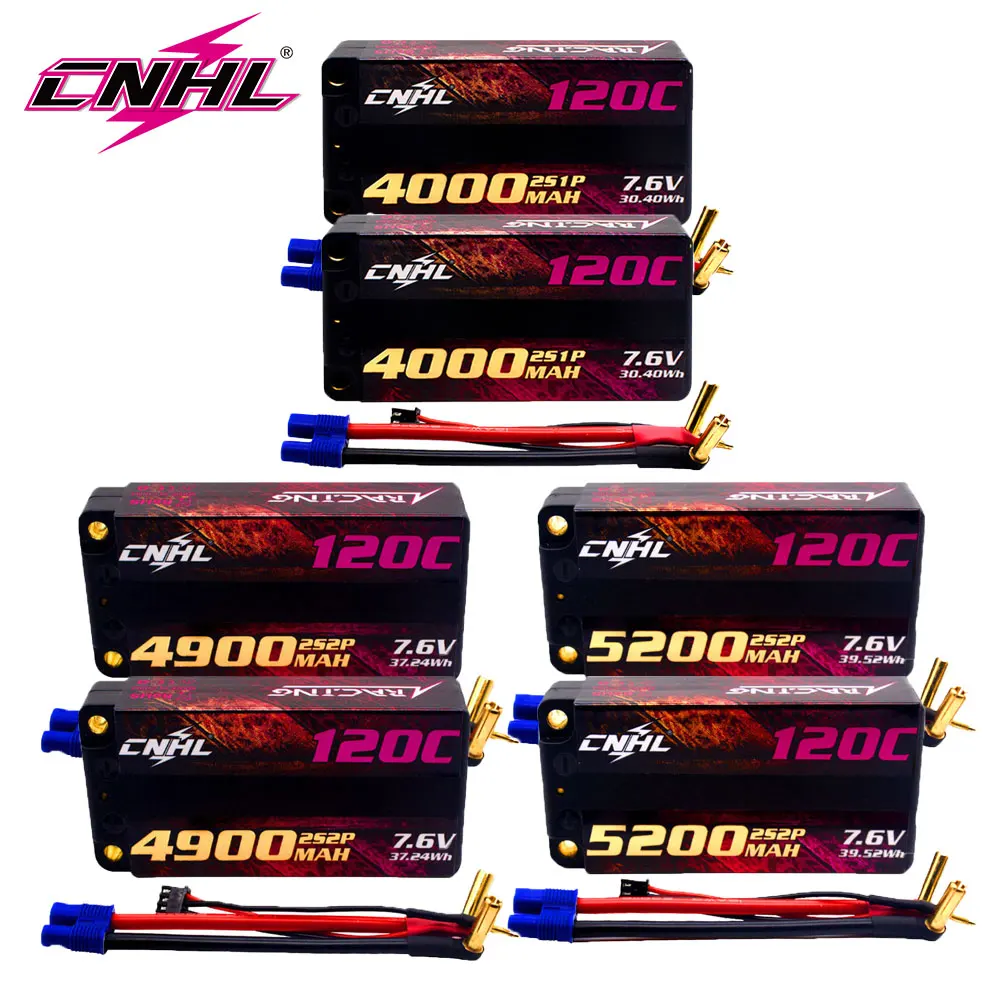 Lipo Battery 2s Ec3 | Lipo 2s Hv Shorty | Cnhl Shorty Lipo | Hard Case ...