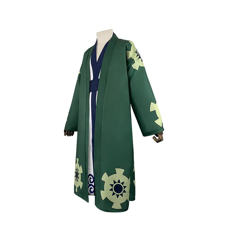 Roronoa Zoro Costume Wano Kuni Country Kimono | One piece Merchandise ...