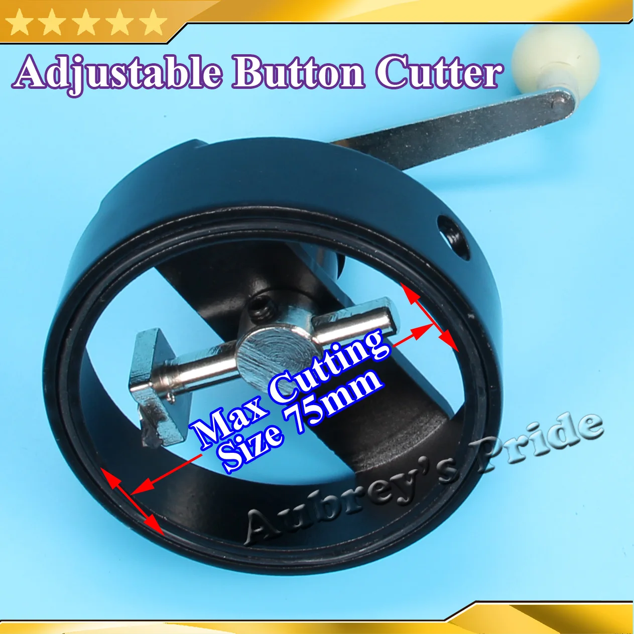 All Metal Multi-7sizes Adjustable Round Rotary Circle Graphic Paper ...