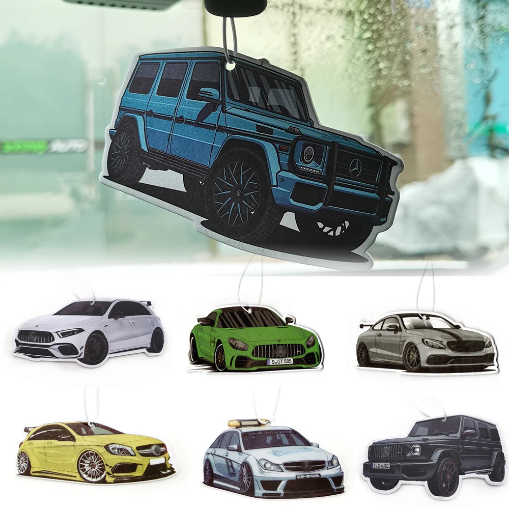 Car Air Freshener Hanging Rearview Mirror Perfume Pendant Fit For ...