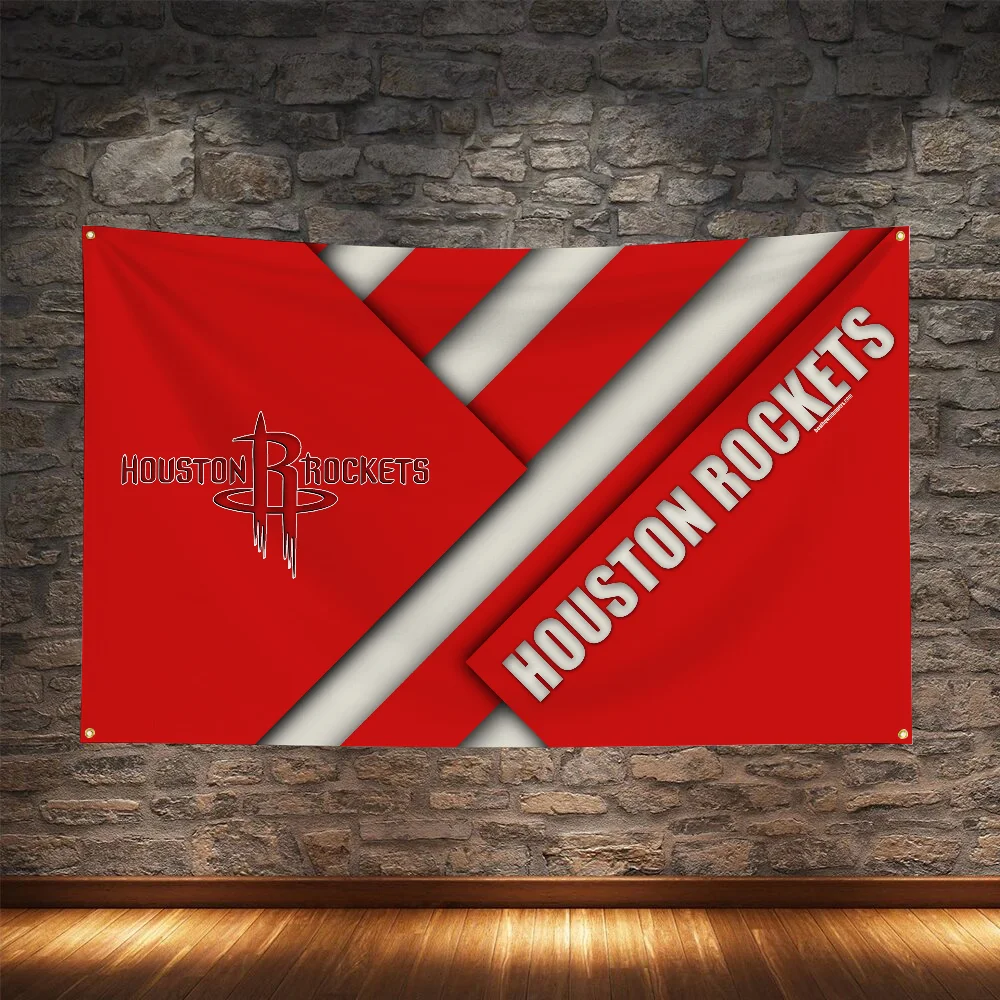 Home-Decoration-H-Houston-Rockets-Decorative-Flags-and-Banners-Wall ...