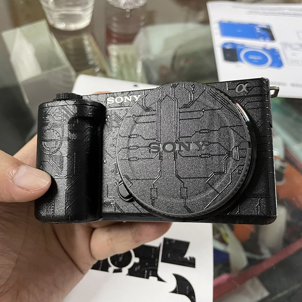 Anti-Scratch Camera Body Film Protective Skin Sticker for SONY A6300 ...
