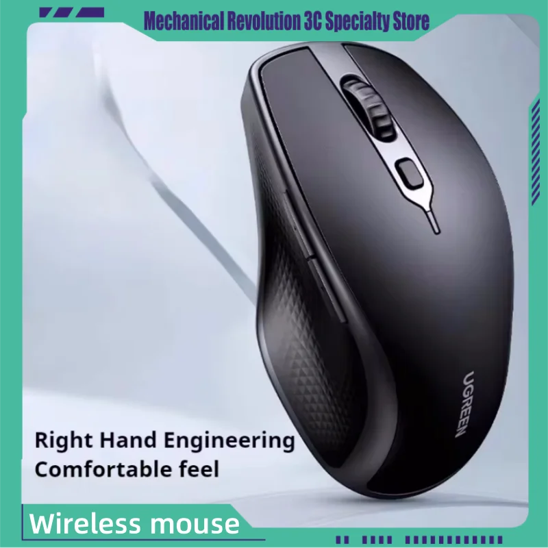 New-Ugreen-Wireless-Mouse-Bluetooth-Mute-Bluetooth-5-0-2-4g-4000dpi ...