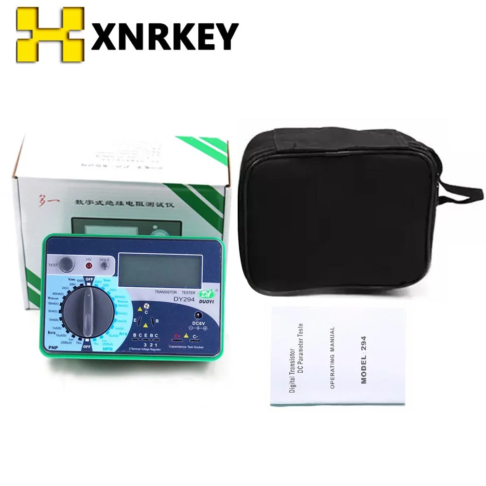 Xnrkey dy294 multifunction digital transistor analyzer tester ...