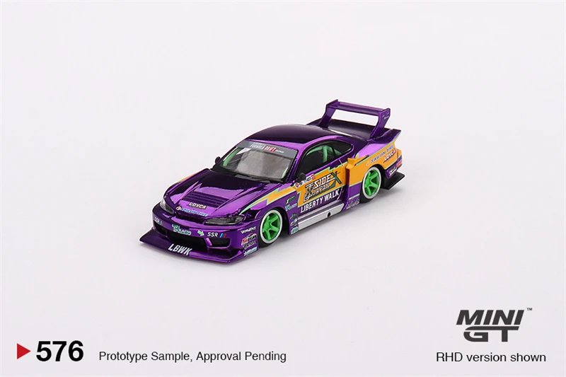 Nissan-S15-SILVIA-LB-Super-Silhueta-555-Formula-Drift-Modelo-de-Carro ...