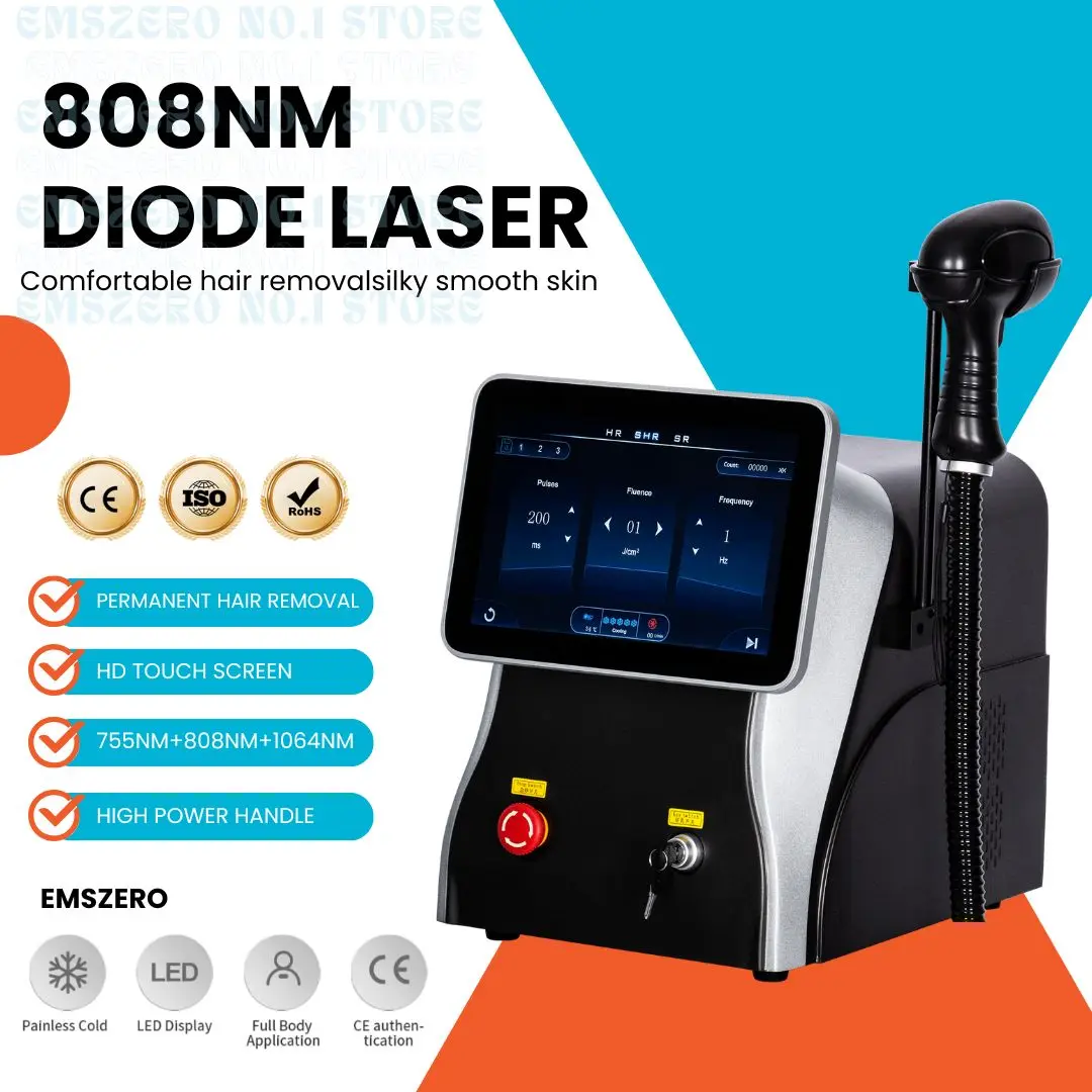 Diode Laser Epilator Permanent Hair Removal Professional Laser 3 ...
