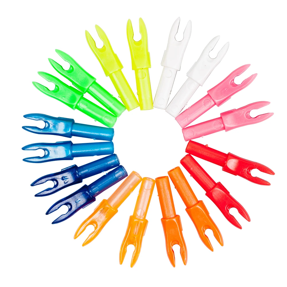 Linkboy Archery 24pcs Plastic Arrow Nocks Set Compound Recurve Bow ...