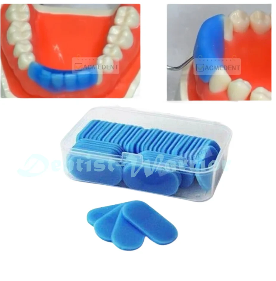50Pcs-Dental-Impression-Trays-Temporary-Crown-Thermoplastic-Wax-Tablet ...