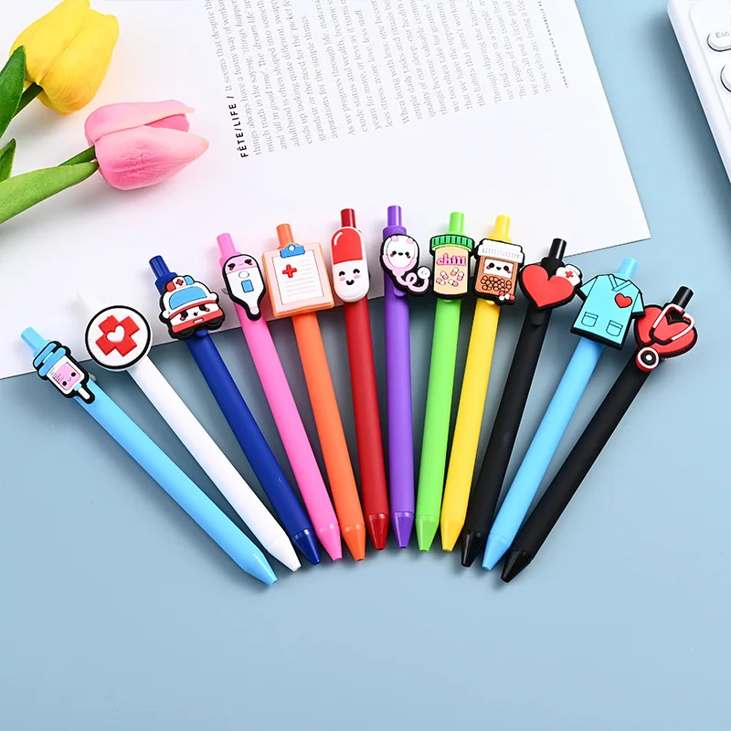 Creative Candy Color Cartoon Hospital Series Neutral Pen for Nurse ...