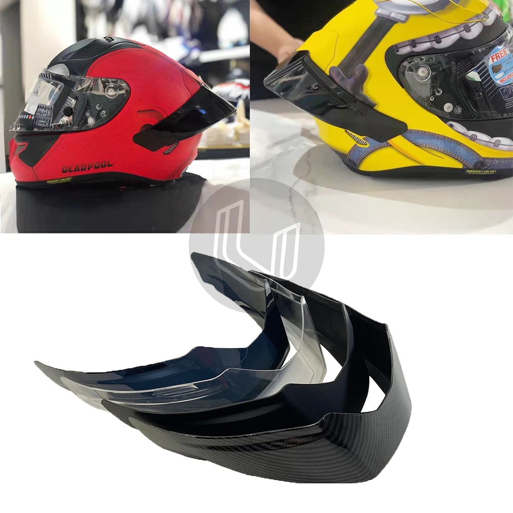 Carbon look Motorcycle Rear Trim Helmet Spoiler Case For HJC RPHA 11 ...