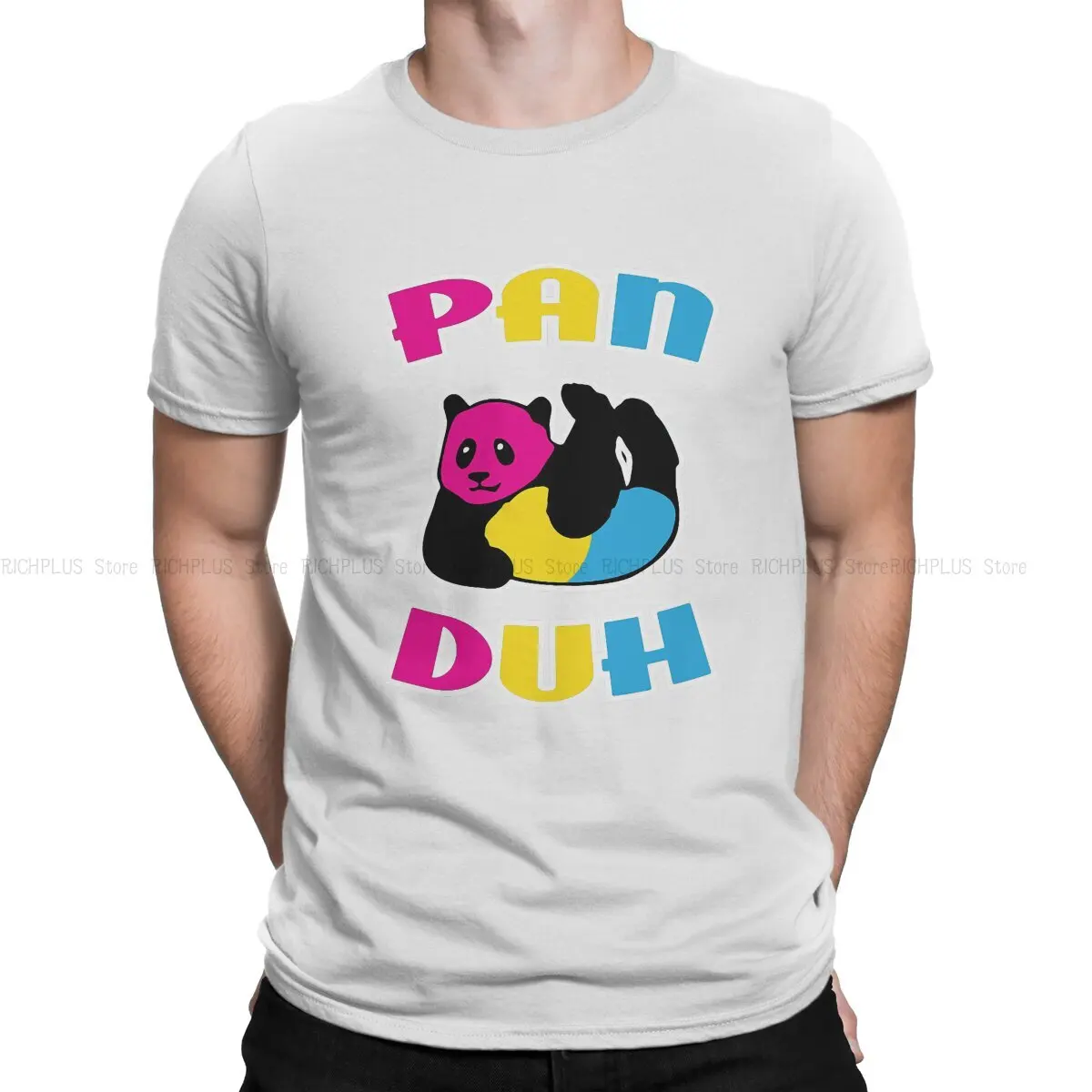 Camiseta Pansexual de Panda Pan Duh para hombre, ropa de diseño Gay ...