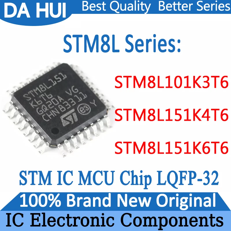 New STM8L101K3T6 STM8L151K4T6 STM8L151K6T6 STM8L101K3 STM8L151K4 STM8L151K6 STM8L101 STM8L151 ...