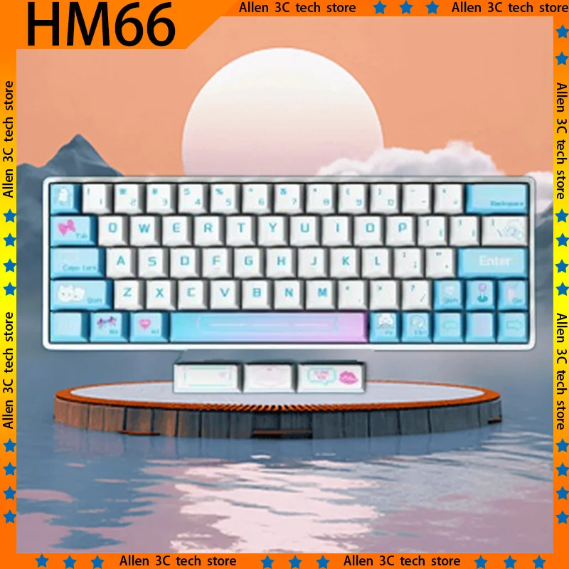 Hot-SIKAKEYB-HM66-Mechanical-Keyboard-Magnetic-Switch-Wired-RGB-RT-PBT ...