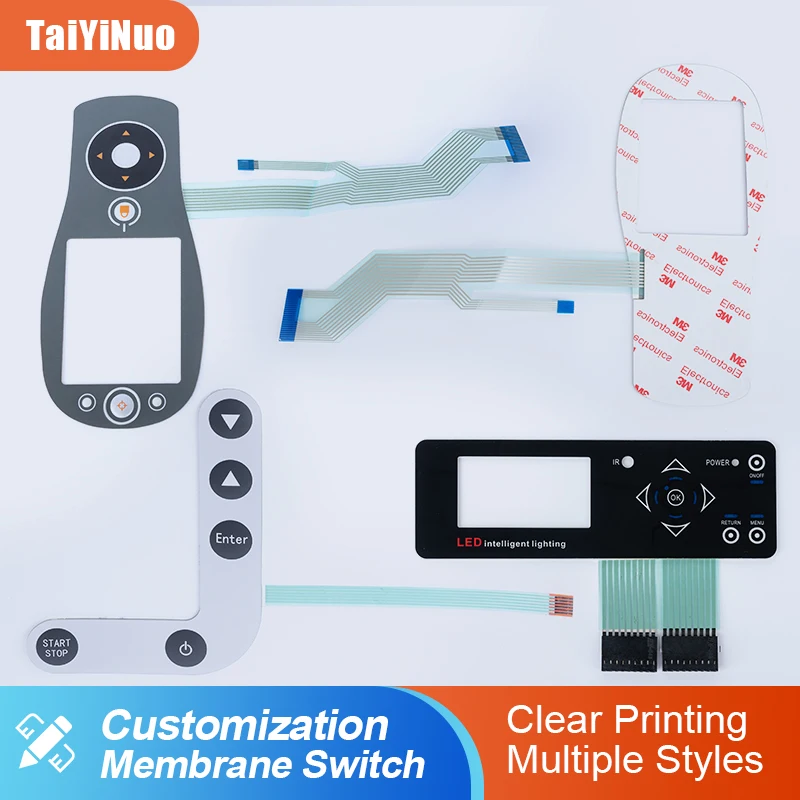 Display-Switch-Button-Keyboard-LED-Control-Panel-Array-Keypad-For ...