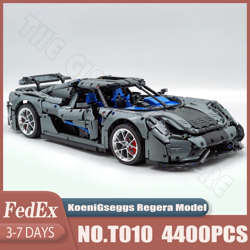 MOC-Super-Speed-Sports-Grey-Koenigseggs-Regera-Car-Model-High-Tech-T010 ...