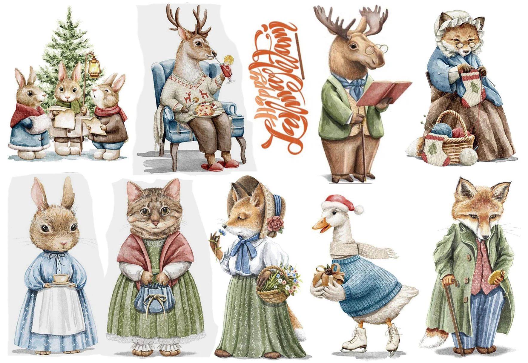 Animal Silicone Rubber Stamp and Die Sheet Cling Scrapbooking DIY Cute ...