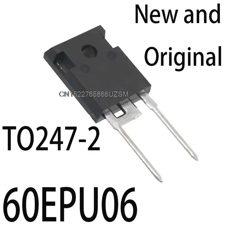 5PCS 새로운 원래 TO247 2 60EPU06PBF TO247 60A 600V 빠른 복구 다이오드 60EPU06| | - AliExpress