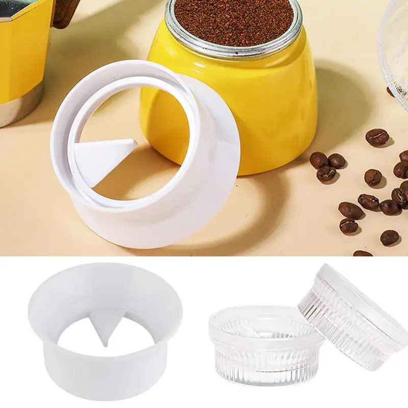 New-Coffee-Tamper-For-Moka-Pot-Rotary-Powder-Dosing-Ring-Coffee ...