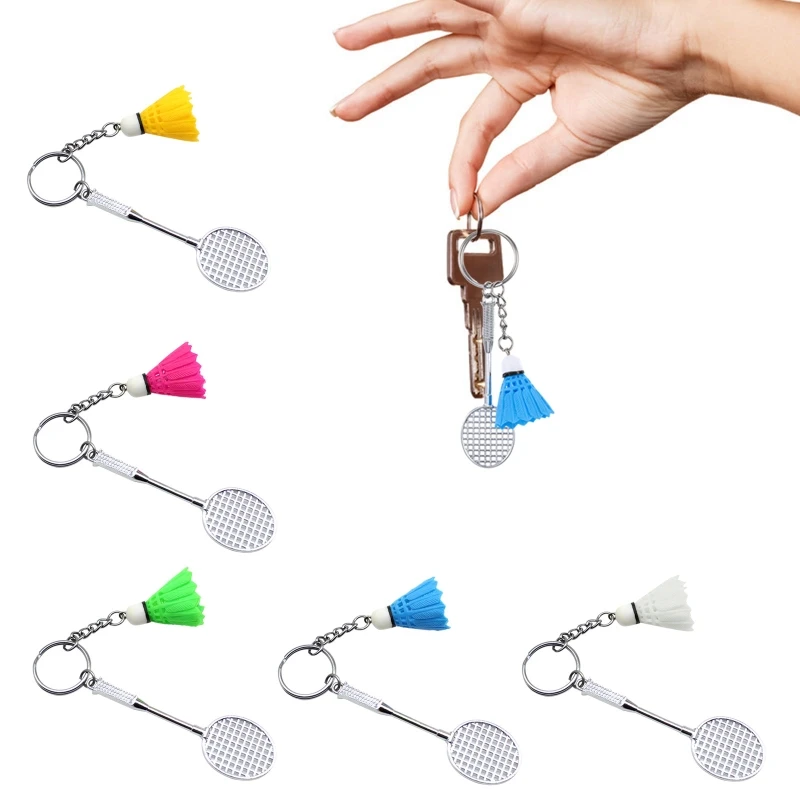 Badminton-for-KEY-Ring-Charm-Decors-Sports-Lovers-for-Creative ...