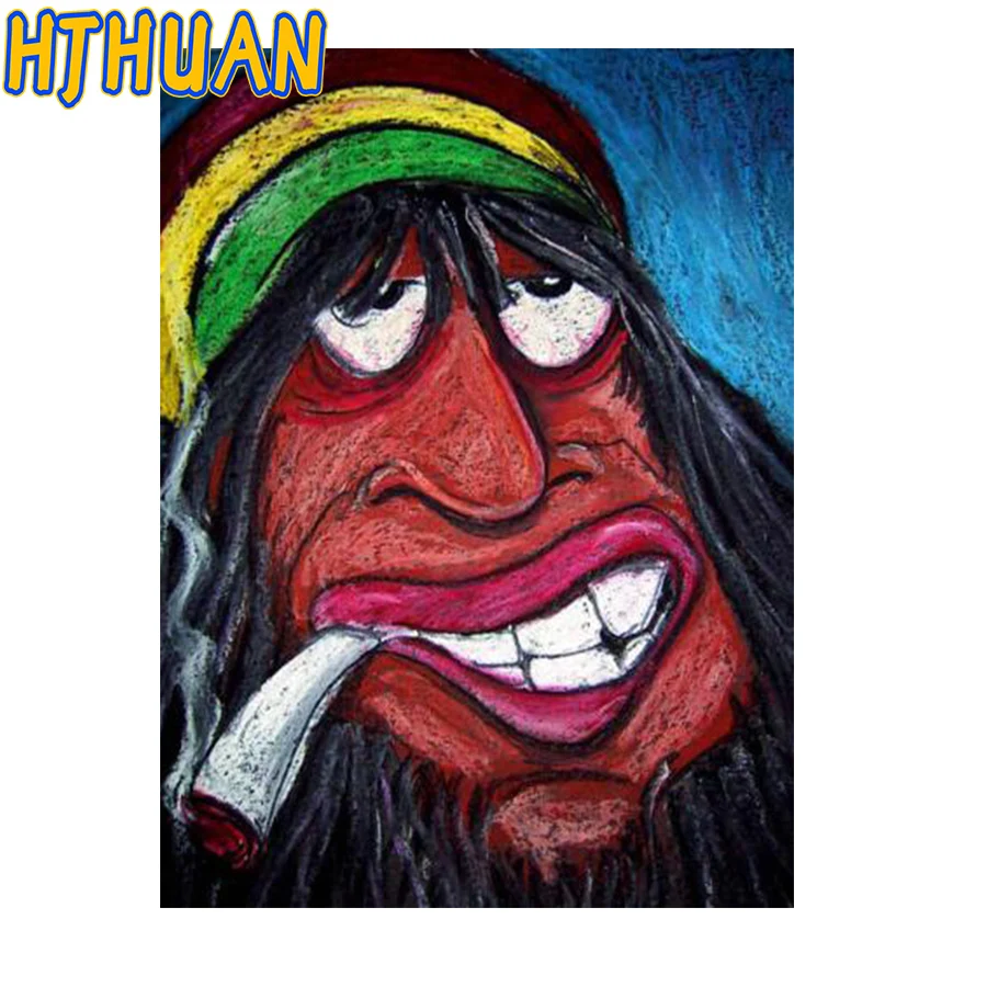 Rasta Man Drawing
