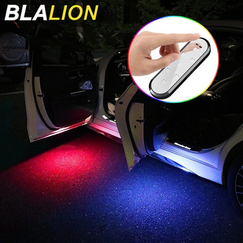 BLALION-Led-Car-Door-Light-Car-Interior-USB-Rechargeable-Wireless ...