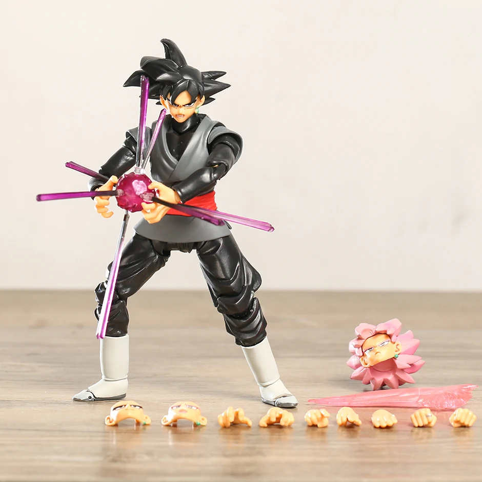 SHF Goku Black Dragon Ball Super Saiyan PVC Action Figure Model ...