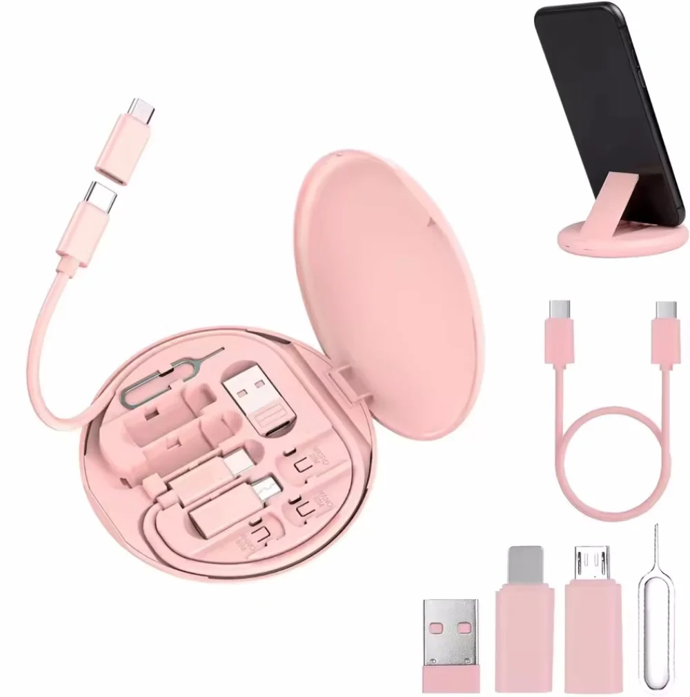 60W Multi Type-C To USB C To Micro USB To Lighting Fast Charging Phone ...