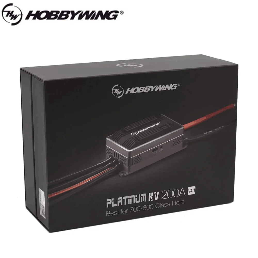 Hobbywing-Platinum-HV-200A-V4-1-6-14S-LiPo-SBEC-OPTO-Brushless-ESC-para ...