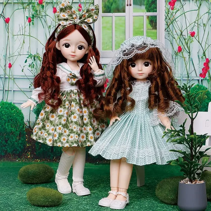 30cm-Bjd-Doll-Dress-Suit-Girl-Toys-Move-Joint-Fullset-Dolls-for-Girls-1 ...