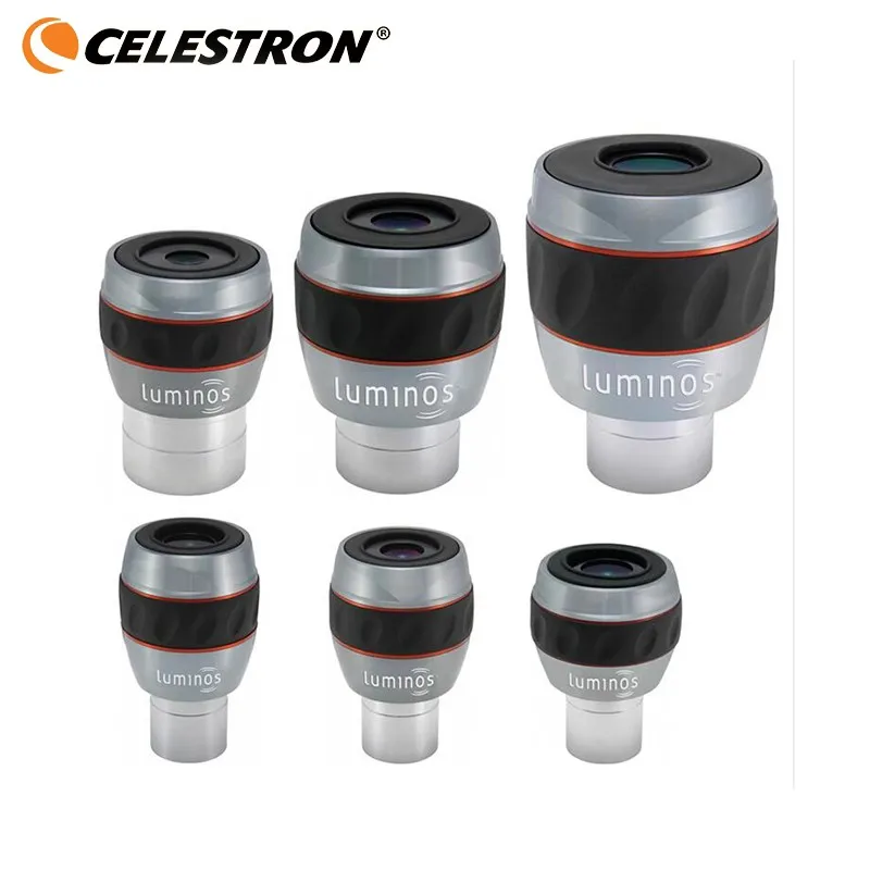 Celestron Luminos 23mm 19mm 15mm 10mm 7mm Eyepiece 82 Wide Angle ...