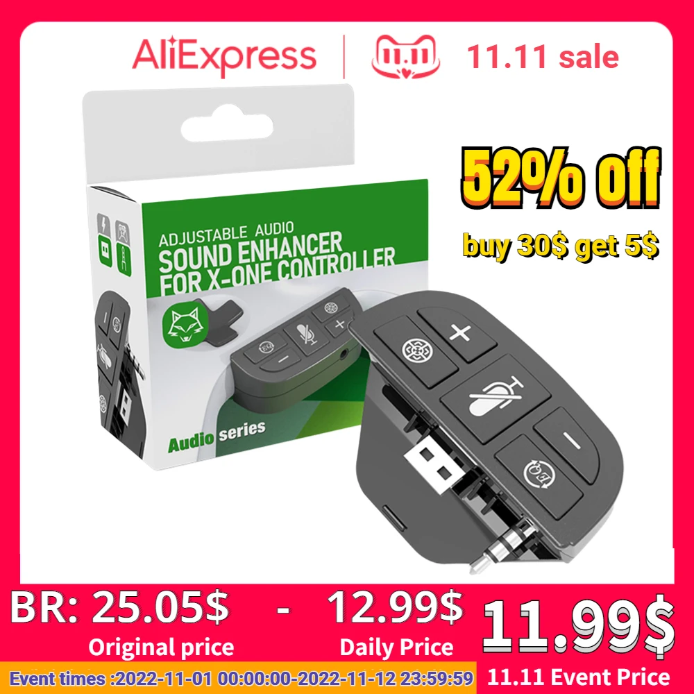 Game Controller Sound Enhancer for Xbox One S/XSX/XSS/ELITE/ELITE2 ...