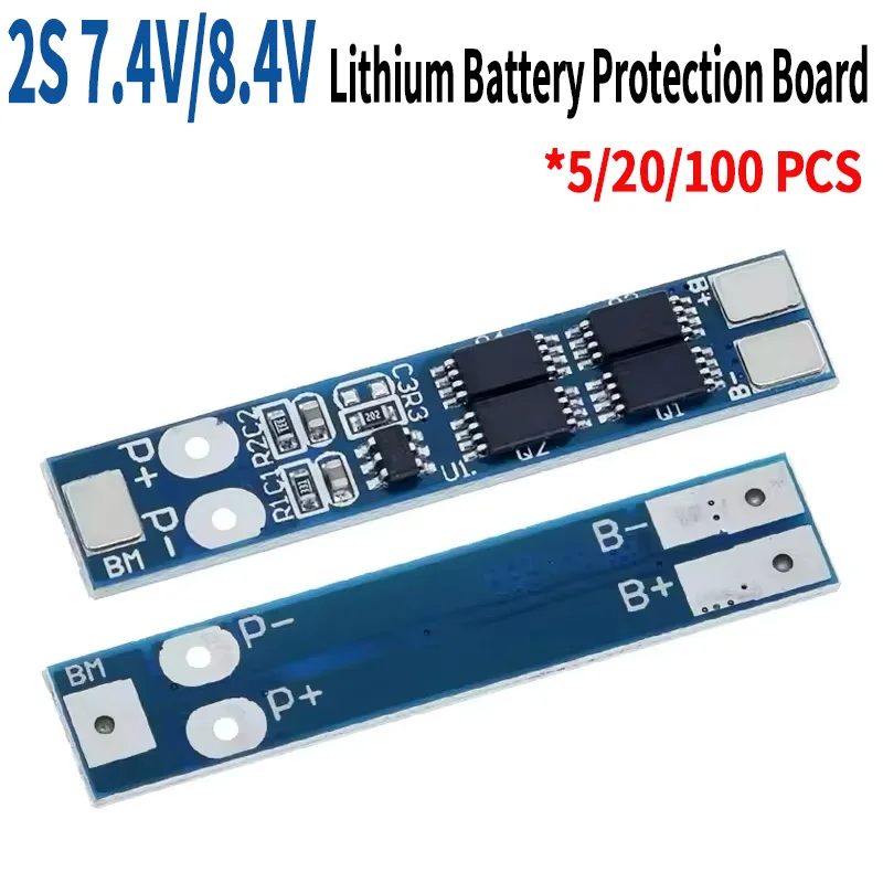 2S-7-4V-8A-Li-ion-18650-Lithium-Battery-Charger-Protection-Board-8-4V ...