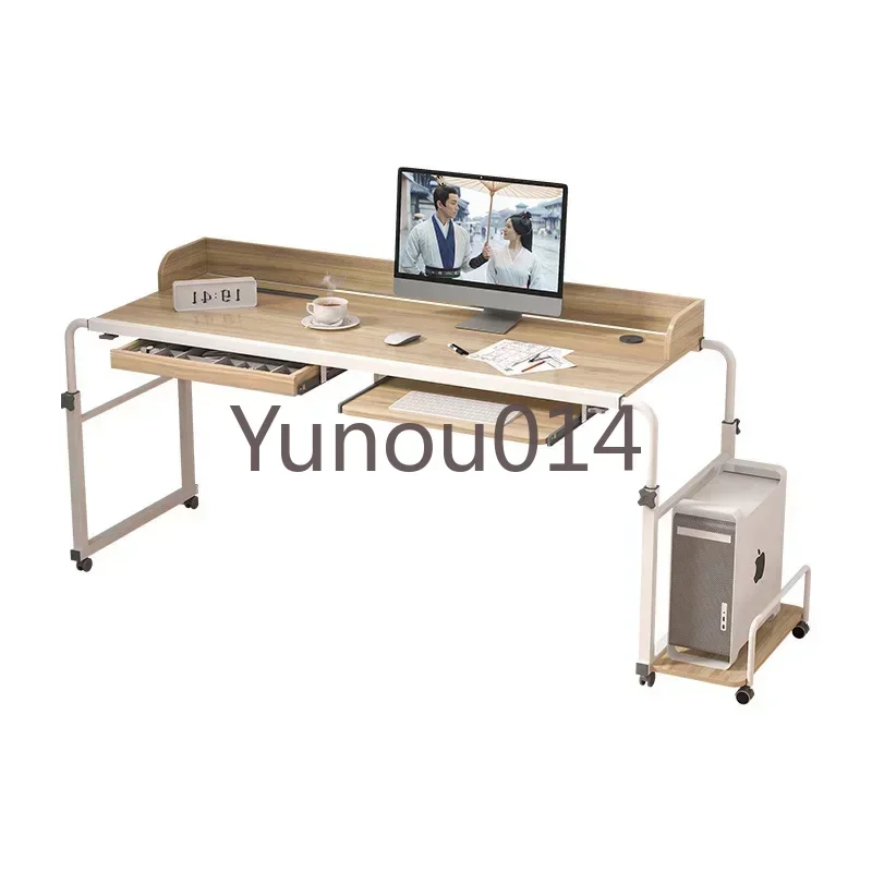 Overbed-Laptop-Desk-with-Wheels-Over-Bed-Desk-Adjustable-Table-for-King ...